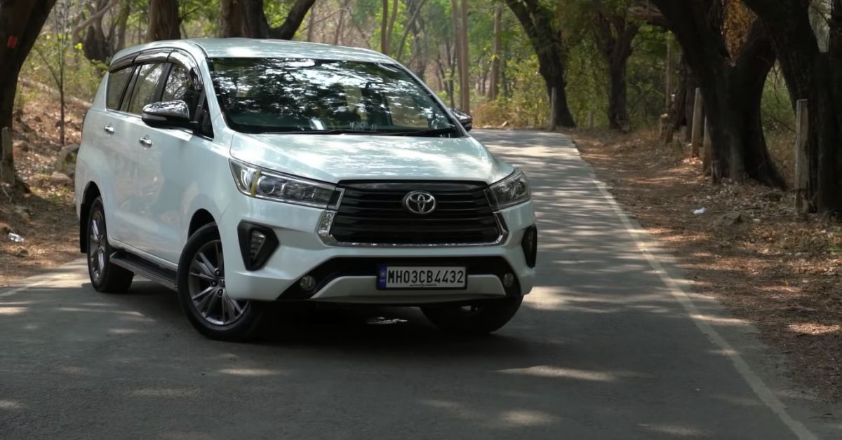 Pre-facelift Toyota Innova Crysta modified into facelifted version ...